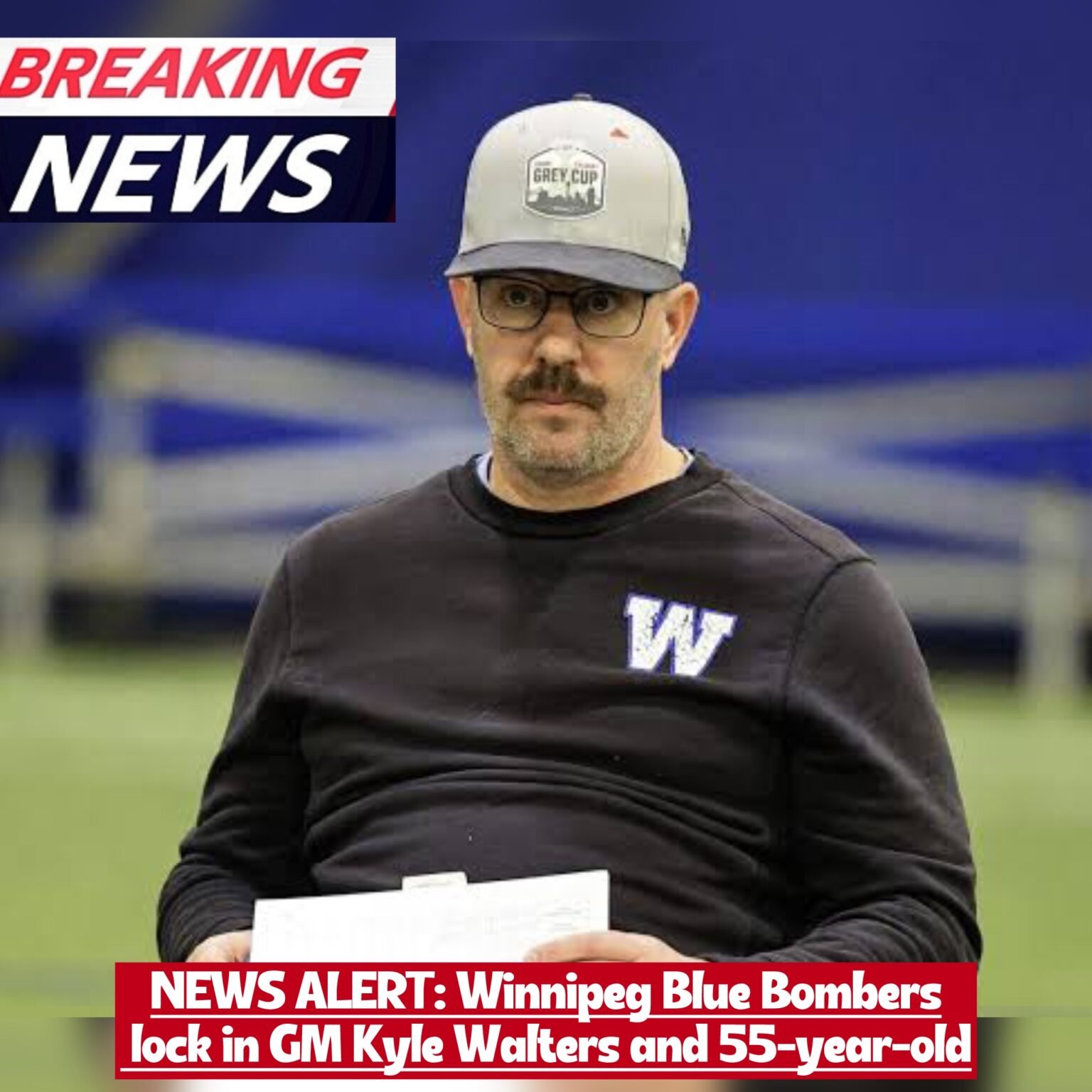 BREAKING NEWS: The Winnipeg Blue Bombers officially signs GM Kyle ...