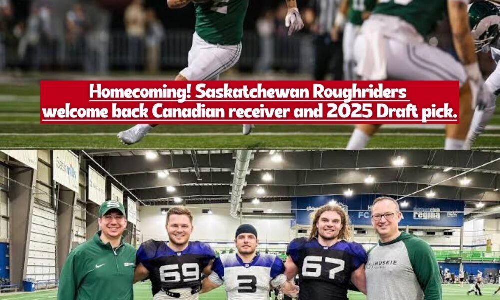 BREAKING: Saskatchewan Roughriders re-sign Canadian receiver and 2025 ...