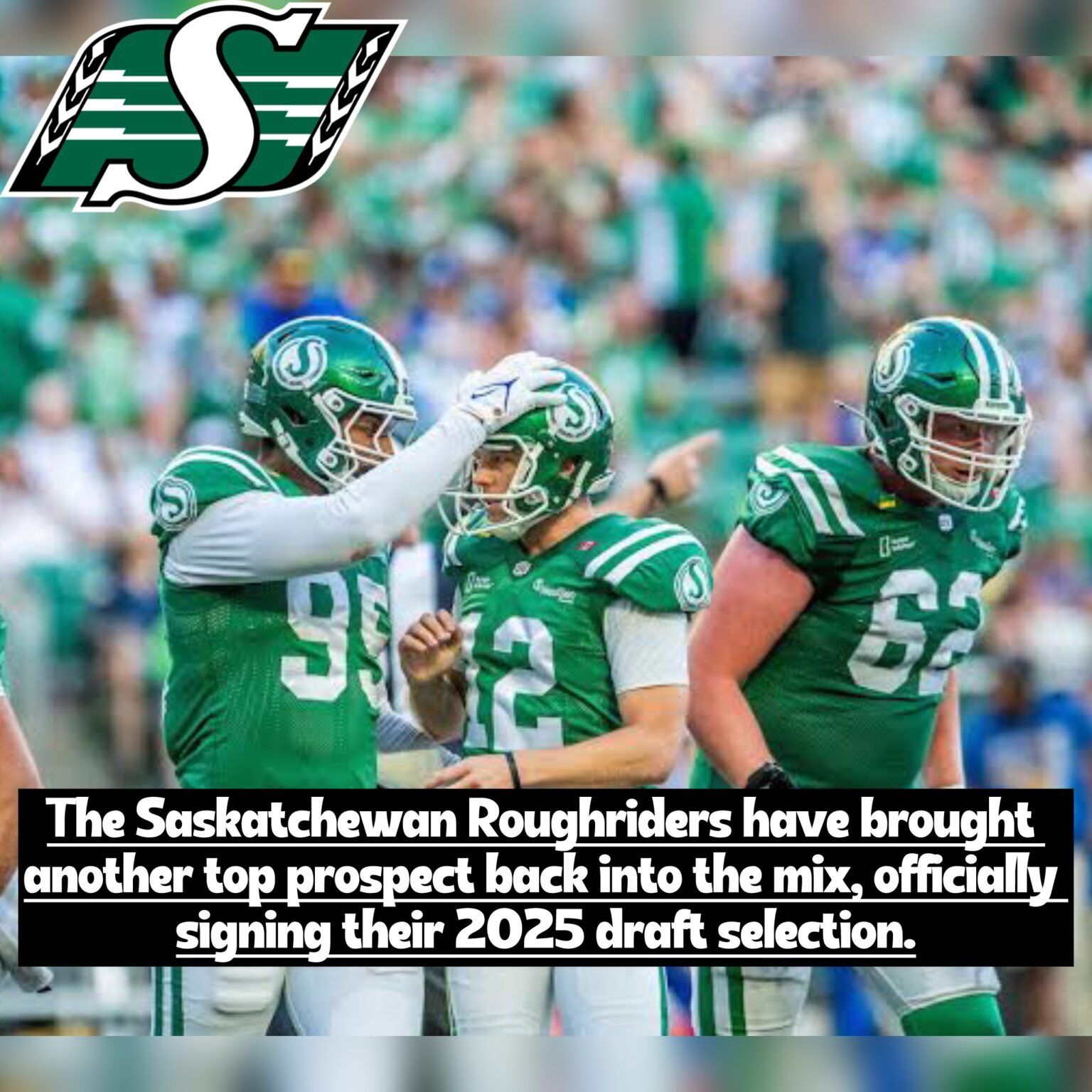 Breaking: The Saskatchewan Roughriders have added another top prospect ...