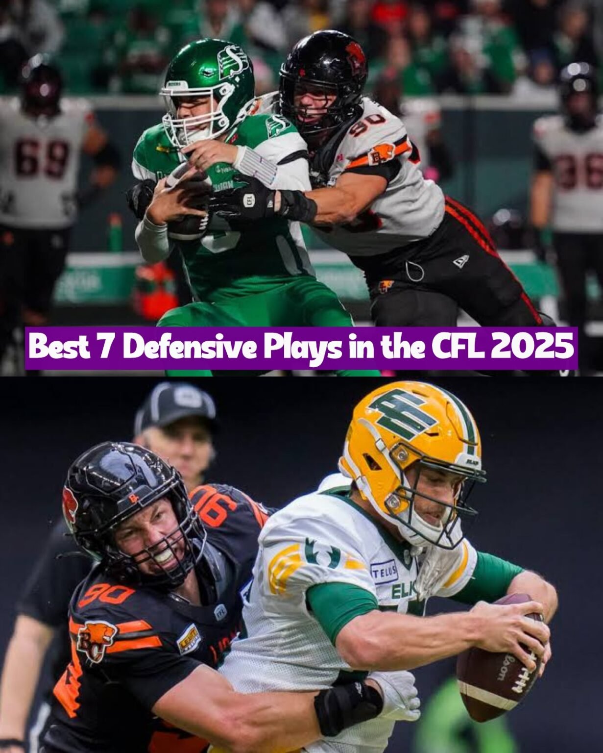 Top 7 Defensive Plays in the CFL 2025 Season - sportnewstrends