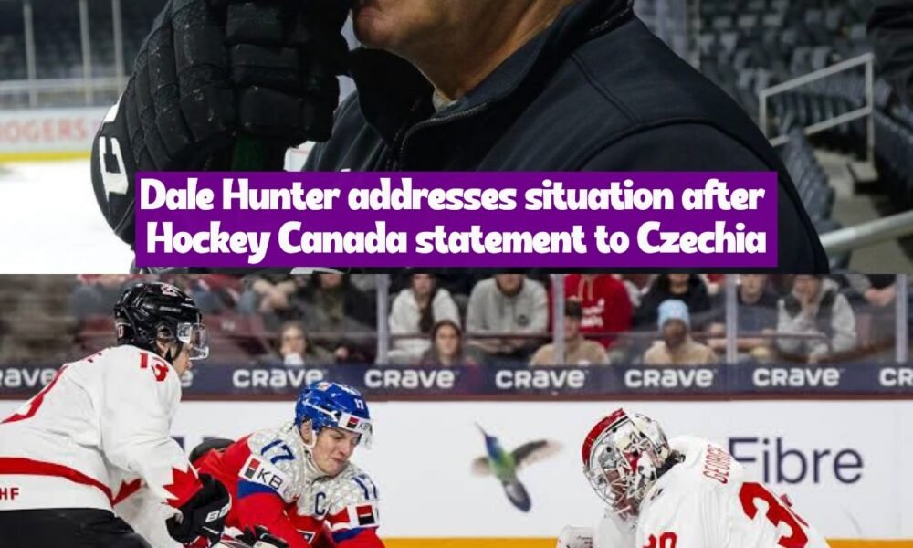 Hockey coach Dale Hunter reacts to Hockey Canada’s public apology to ...