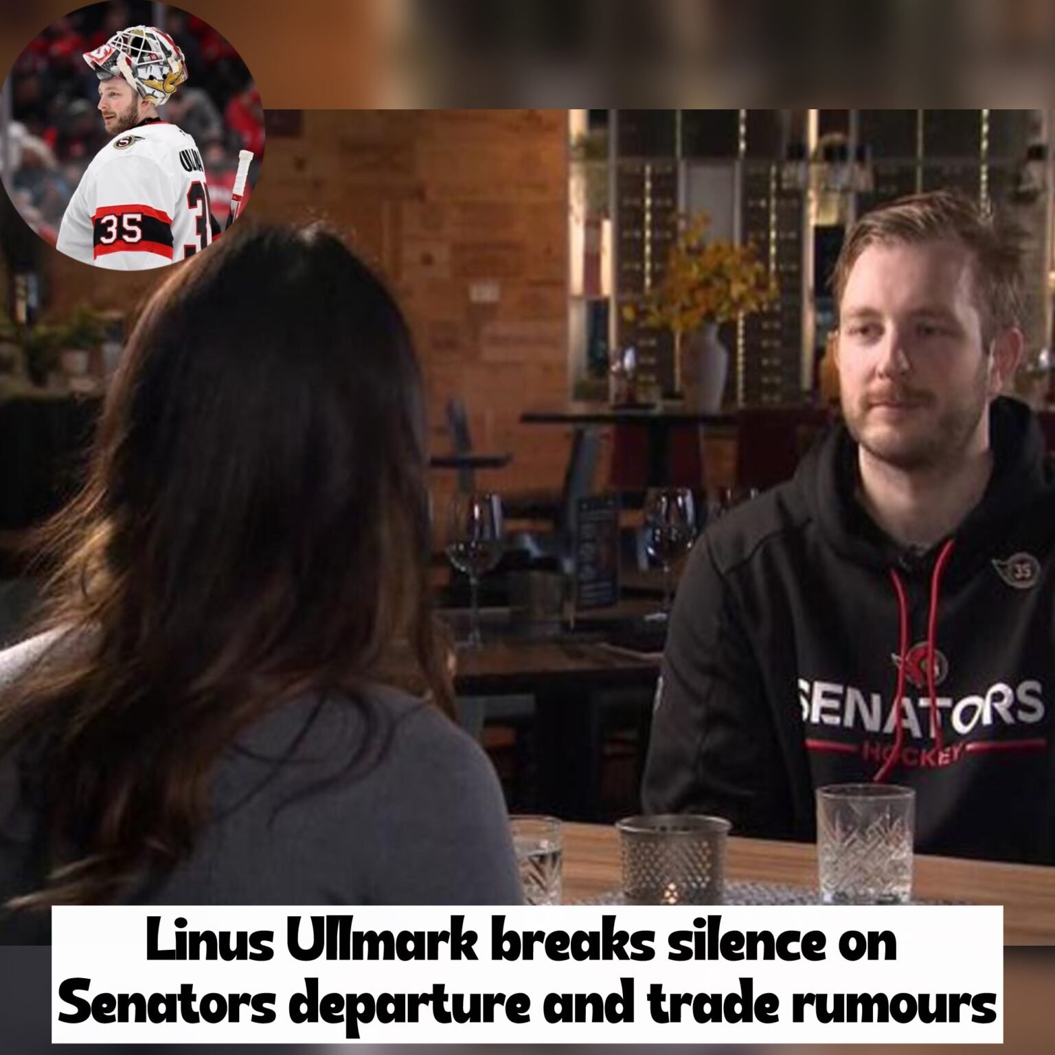 Exclusive: Linus Ullmark opens up on speculation and his decision to ...