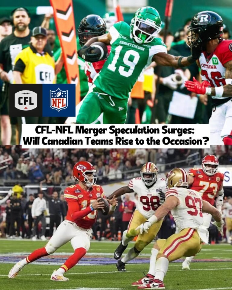 CFL-NFL Merger Rumors Heat Up: Are Canadian Teams Ready for the ...