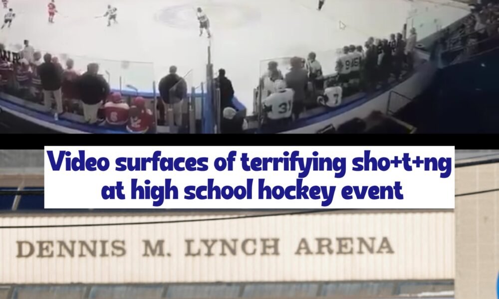 Shocking footage captures shooter firing at high school hockey match ...