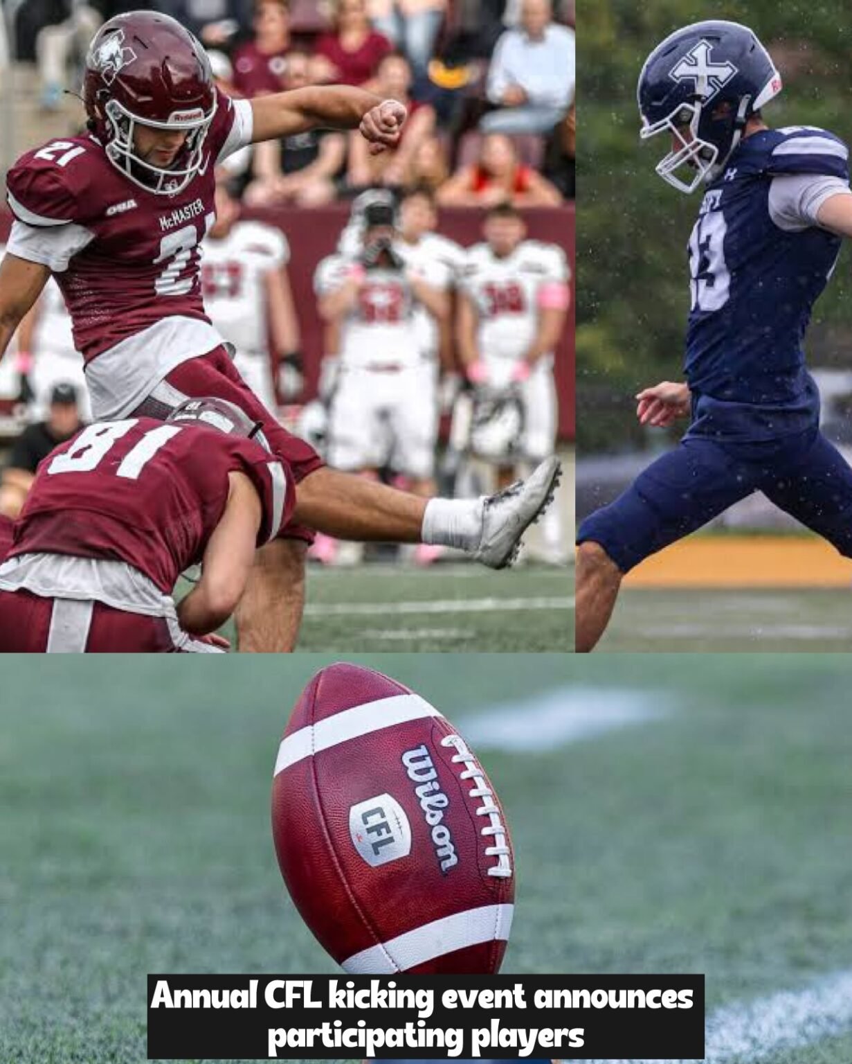 CFL unveils stars set to compete in annual kicking event - sportnewstrends