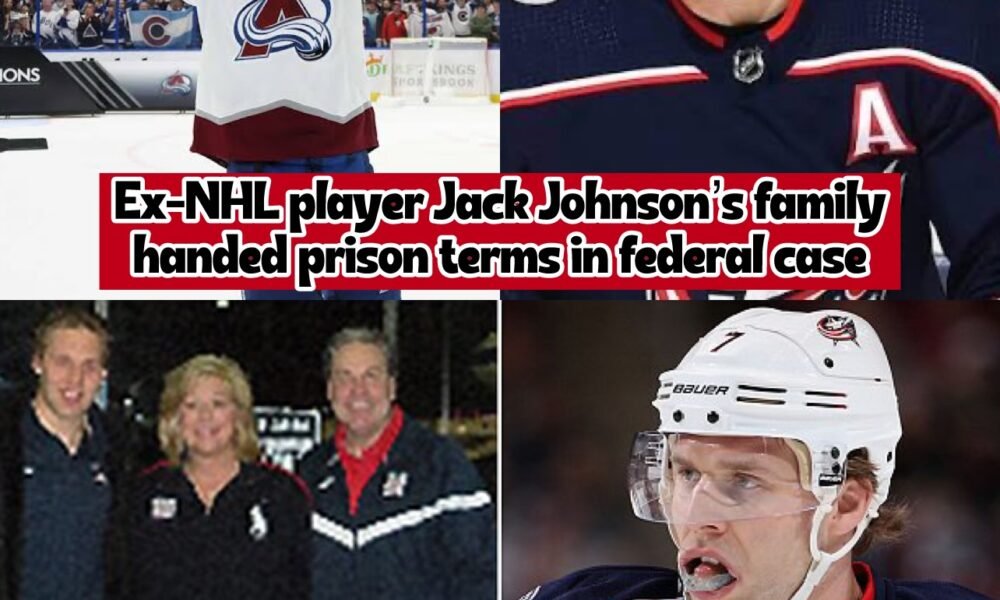 Breaking news: Ex NHL star defenseman Jack Johnson family jailed in ...